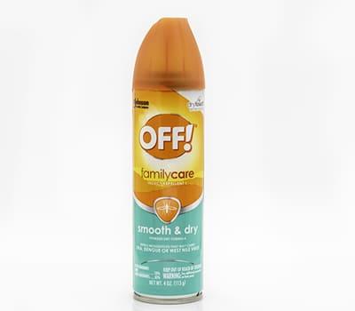 OFF SMOOTH & DRY REPELENTE DE INSECTOS AEROSOL 113 GRAMOS | CefaMarket