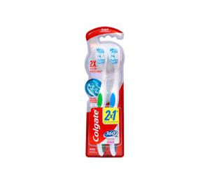 COLGATE CEPILLO DENTAL 360 LUMINOUS WHITE ADVANCED 2 UNIDAD(ES ...