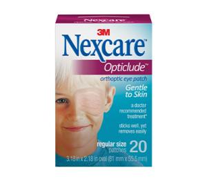 NEXCARE OPTICLUDE ORTHOPTIC EYE PATCH 20 UNIDAD(ES) | CefaMarket