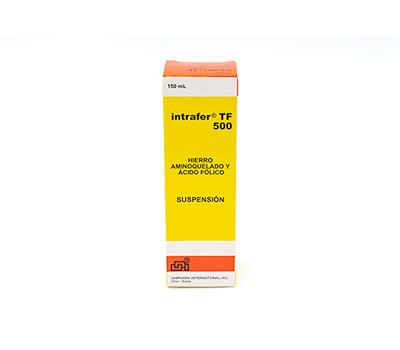 INTRAFER TF SUSP 30 MG / 500 MCG X 150 ML | CefaMarket