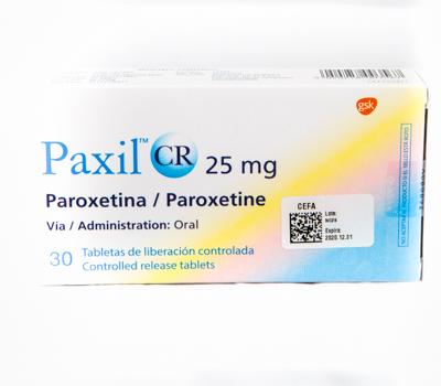 PAXIL CR TAB 25 MG X 30 UNIDAD(ES) | CefaMarket