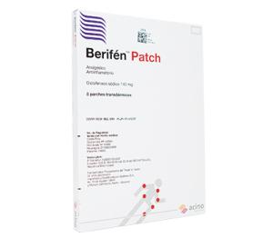 BERIFEN PATCH PARC 140 MG X 5 UNIDAD(ES) | CefaMarket