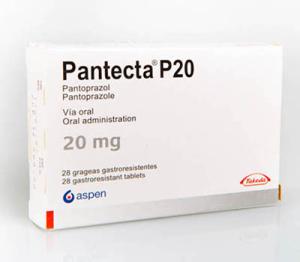 PANTECTA * TAB 20 MG X 28 UNIDAD(ES) | CefaMarket
