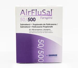 AIRFLUSAL * POLV 50 MCG / 500 MCG X 60 DOSIS | CefaMarket