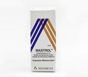 MAXITROL * COL 3.5 UI / 6 UI / 1 MG X 5 ML | CefaMarket