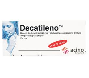 DECATILENO * TAB 0.25 MG / 0.03 MG X 100 UNIDAD(ES) | CefaMarket