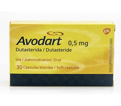 AVODART * CAP 0.5 MG X 30 UNIDAD(ES) | CefaMarket