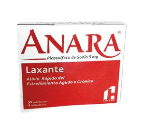 ANARA * TAB 5 MG X 200 UNIDAD(ES) | CefaMarket