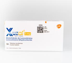 XUZAL * TAB 5 MG X 10 UNIDAD(ES) | CefaMarket