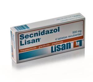 SECNIDAZOL LISAN TAB 500 MG X 4 UNIDAD(ES) | CefaMarket