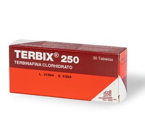 TERBIX * TAB 250 MG X 30 UNIDAD(ES) | CefaMarket