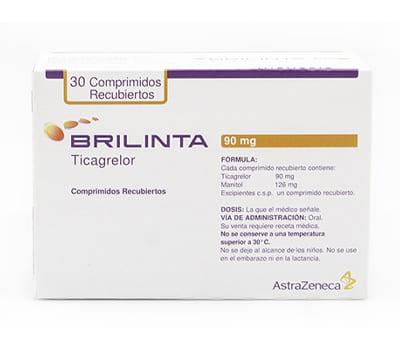 BRILINTA * TAB 90 MG X 30 UNIDAD(ES) | CefaMarket