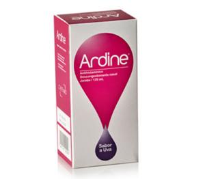 ARDINE * JAR 5/5 MG/ML / 4/5 MG/ML X 120 ML | CefaMarket