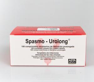 SPASMO - UROLONG * TAB 75 MG / 50 MG X 100 UNIDAD(ES) | CefaMarket