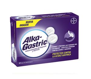 ALKA-GASTRIC * TAB 500 MG / 0.5 MG X 12 UNIDAD(ES) | CefaMarket