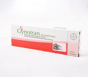 GYNOTRAN * OVU 750 MG / 200 MG X 7 UNIDAD(ES) | CefaMarket