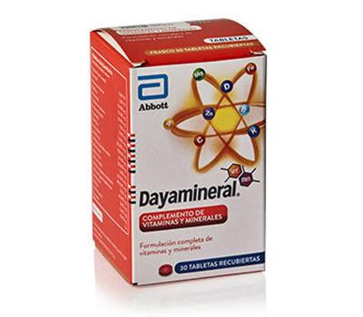 DAYAMINERAL * TAB 5000 UI / 1000 UI / 10 MG / 10 MG / 35 MG X 30 UNIDAD ...
