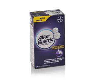 ALKA-GASTRIC * TAB 500 MG / 0.5 MG X 36 UNIDAD(ES) | CefaMarket