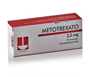 METHOTREXATE ASOFARMA * TAB 2.5 MG X 100 UNIDAD(ES) | CefaMarket