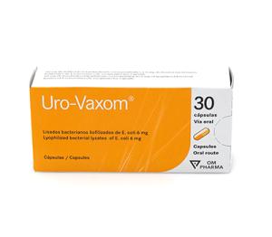 URO-VAXOM * CAP 6 MG X 30 UNIDAD(ES) | CefaMarket