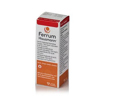 FERRUM-HAUSMANN * GTS 50 MG/ML X 30 ML | CefaMarket