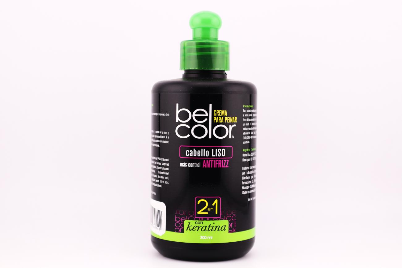 BELCOLOR LISO CREMA PARA PEINAR 300 GRAMOS | CefaMarket