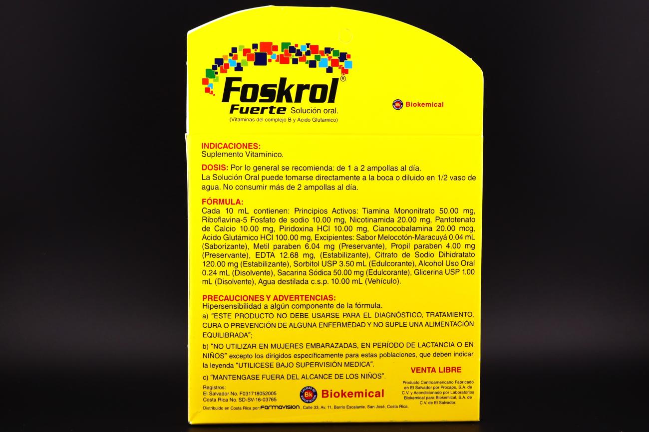FOSKROL FUERTE SOLUCION 20 AMPOLLA(S) | CefaMarket
