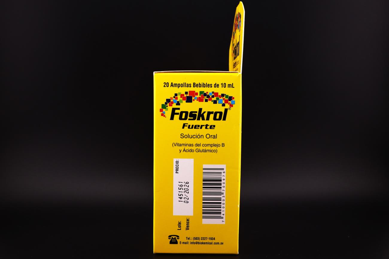 FOSKROL FUERTE SOLUCION 20 AMPOLLA(S) | CefaMarket