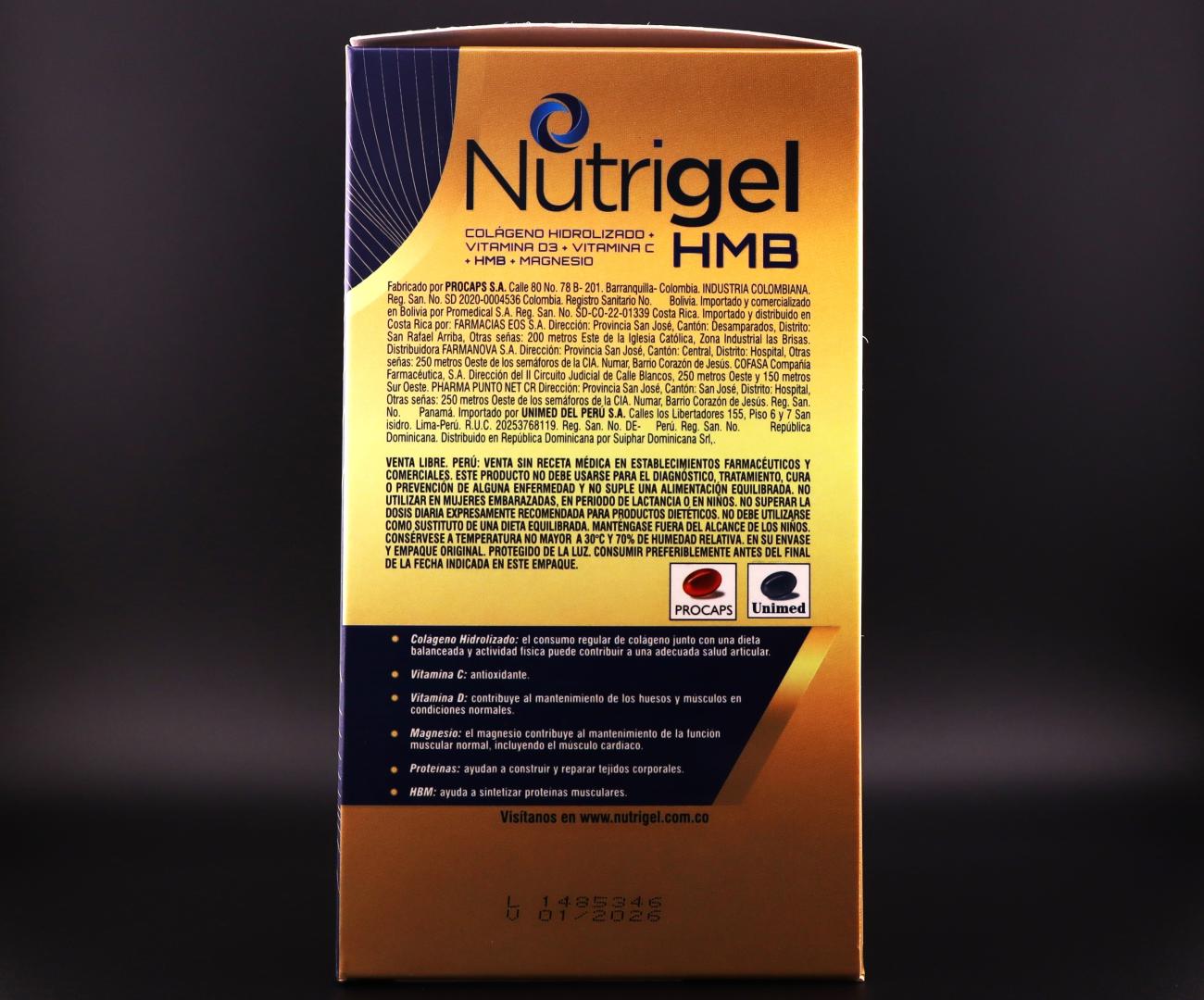 NUTRIGEL HMB NEUTRO POLVO PARA SOLUCIÓN ORAL 30 SOBRE(S) | CefaMarket