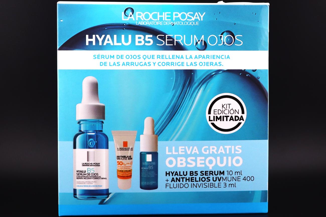 LA ROCHE-POSAY HYALU B5 OJOS SERUM 15 ML + HYALU B5 SERUM 10ML + ANTHELIOS UVMUME 3ML | CefaMarket