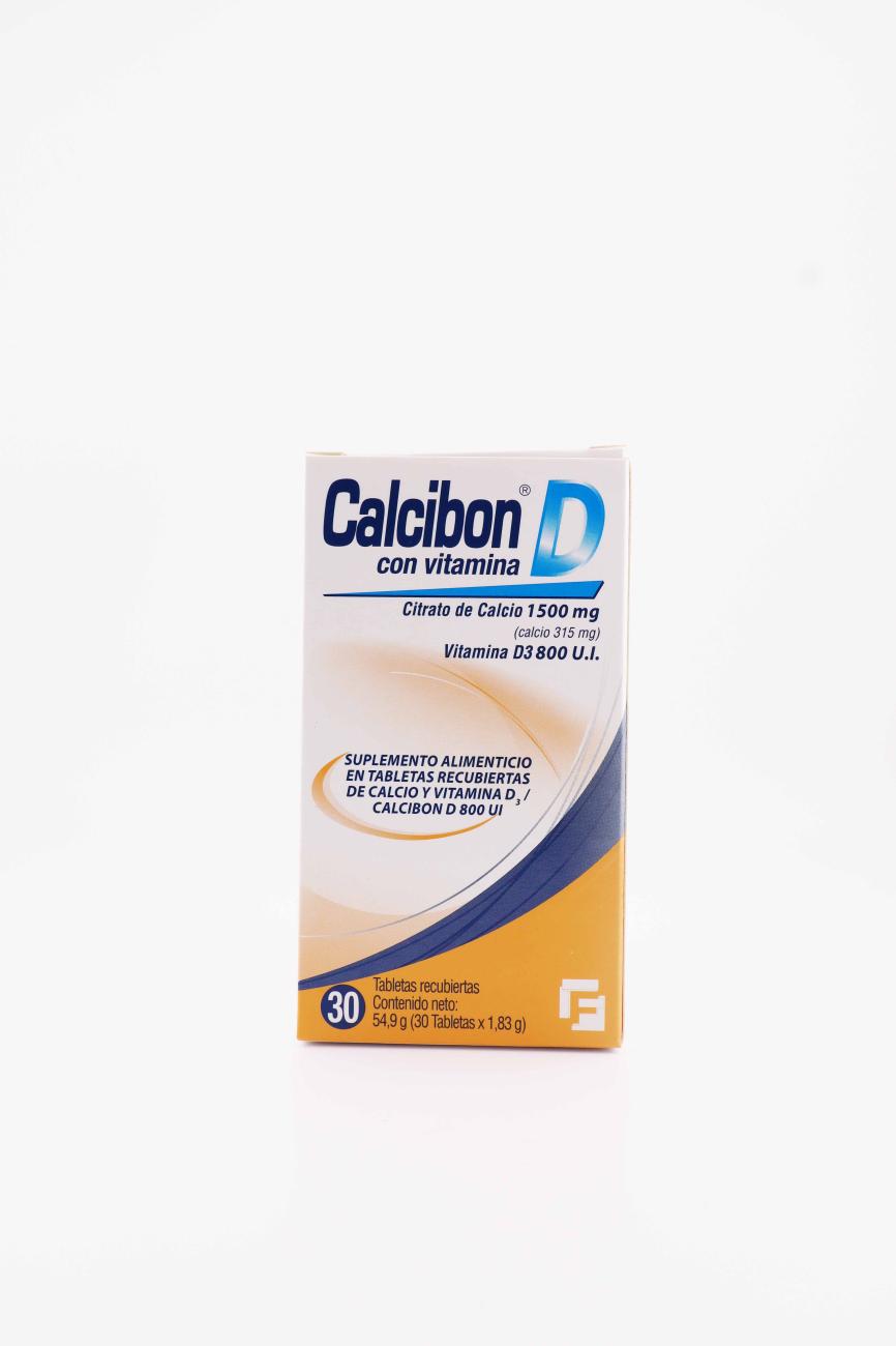 CALCIBON CON VITAMINA D TABLETA 30 UNIDAD(ES) | CefaMarket