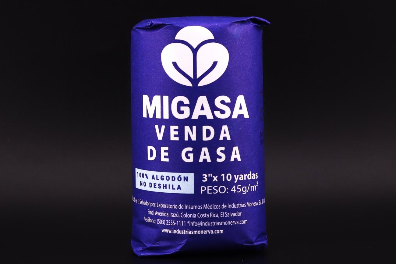 MIGASA VENDAS DE GASA 3X10 YDS 1 UNIDAD(ES) | CefaMarket