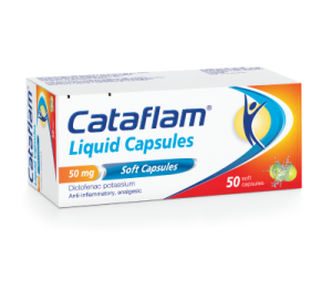 CATAFLAM LIQUID GELS CAP 50 MG X 50 UNIDAD(ES) | CefaMarket