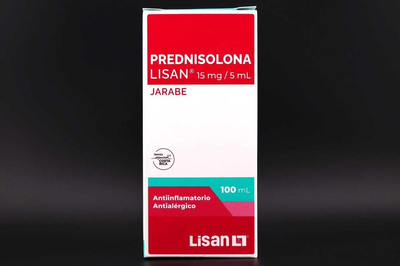 PREDNISOLONA LISAN * JAR 15/5 MG/ML X 100 ML | CefaMarket