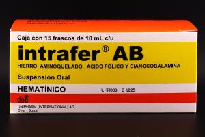 INTRAFER AB SUSP 30 MG / 500 MCG / 1000 MCG X 15 FRASCO | CefaMarket