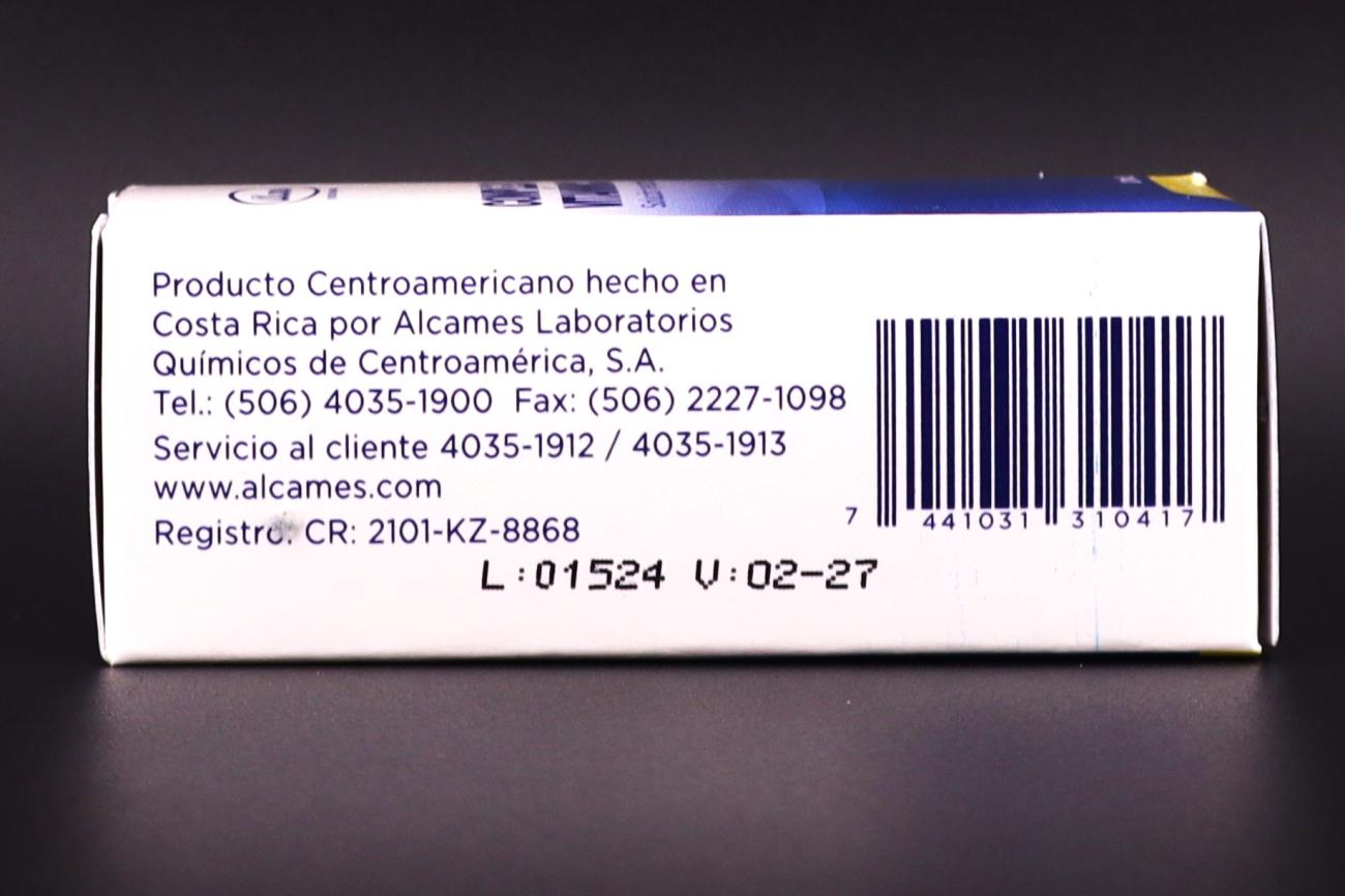 COMPLEJO B ALCAMES * SOL 10 MG / 0.1 MG / 15 MG / 20 MG / 25 MG X 10 ML ...