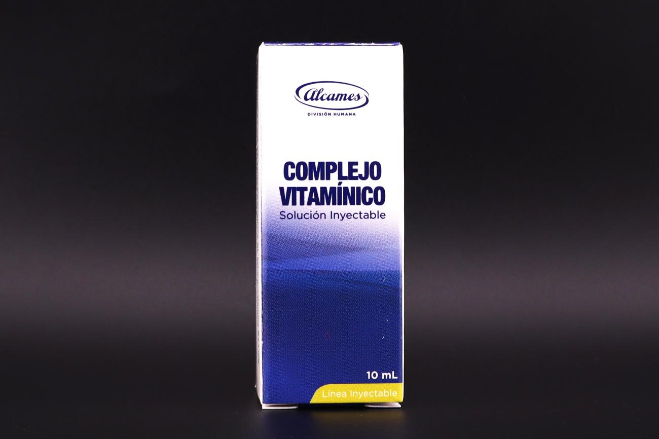 COMPLEJO B ALCAMES * SOL 10 MG / 0.1 MG / 15 MG / 20 MG / 25 MG X 10 ML ...