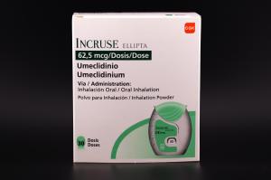 INCRUSE ELLIPTA * POLV 62.5 MCG X 1 INHALADOR | CefaMarket
