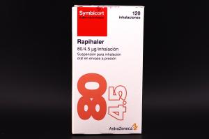 SYMBICORT RAPIHALER SUSP 80 MCG / 4.5 MCG X 120 DOSIS | CefaMarket