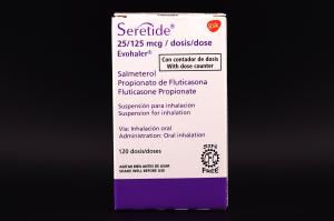 SERETIDE EVOHALER SUSP 25 MCG / 125 MCG X 120 DOSIS | CefaMarket