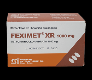 FEXIMET XR TAB 1000 MG X 30 UNIDAD(ES) | CefaMarket