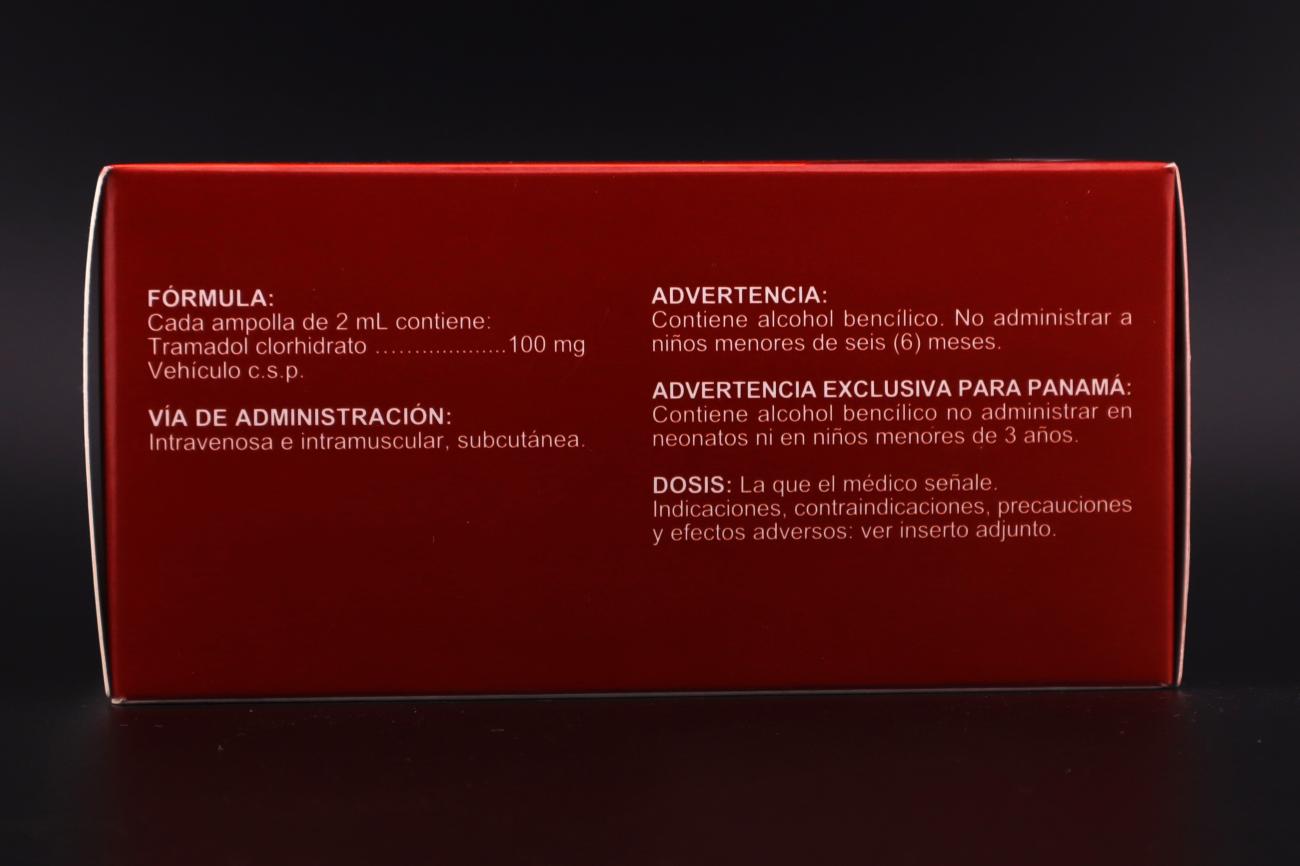 TRADOXIL * SOL 100/2 MG/ML X 5 AMPOLLA(S) | CefaMarket
