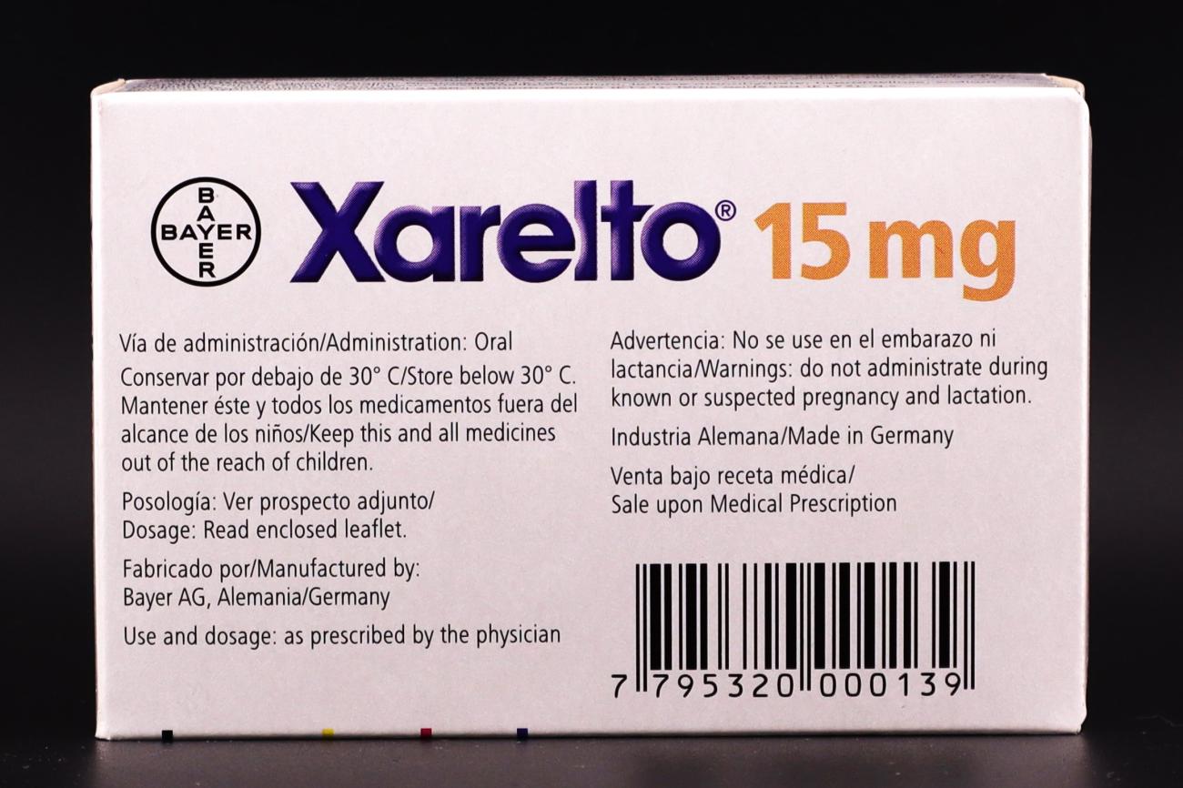 XARELTO * TAB 15 MG X 14 UNIDAD(ES) | CefaMarket