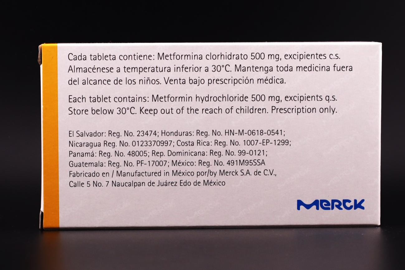 GLISULIN * TAB 500 MG X 30 UNIDAD(ES) | CefaMarket