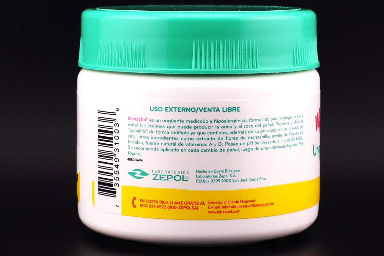MANZATIN-E INFANTIL UNG 18 G X 235 GRAMOS | CefaMarket