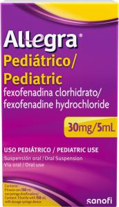 ALLEGRA * SUSP 30/5 MG/ML X 150 ML | CefaMarket