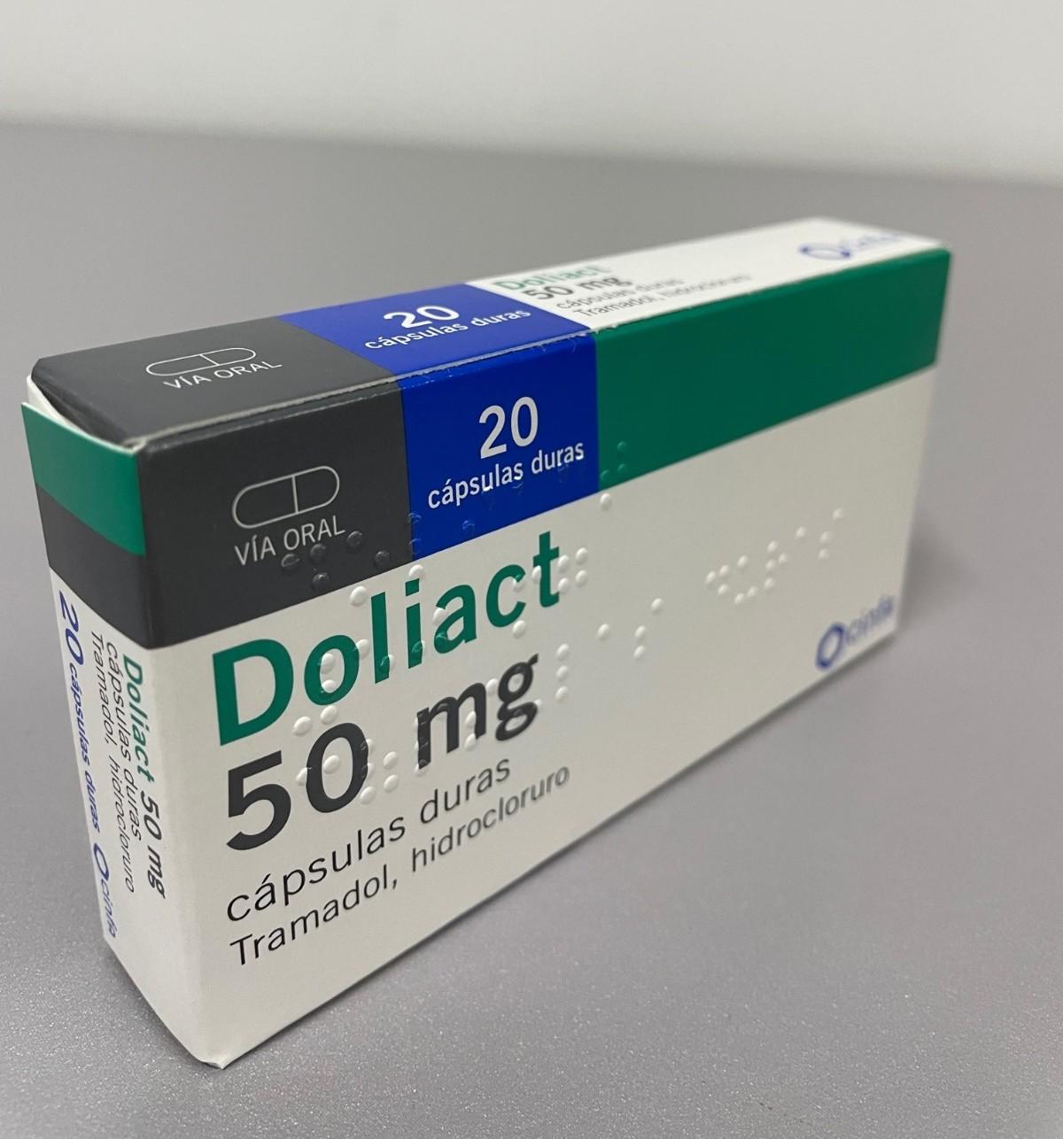 DOLIACT * CAP 50 MG X 20 UNIDAD(ES) | CefaMarket