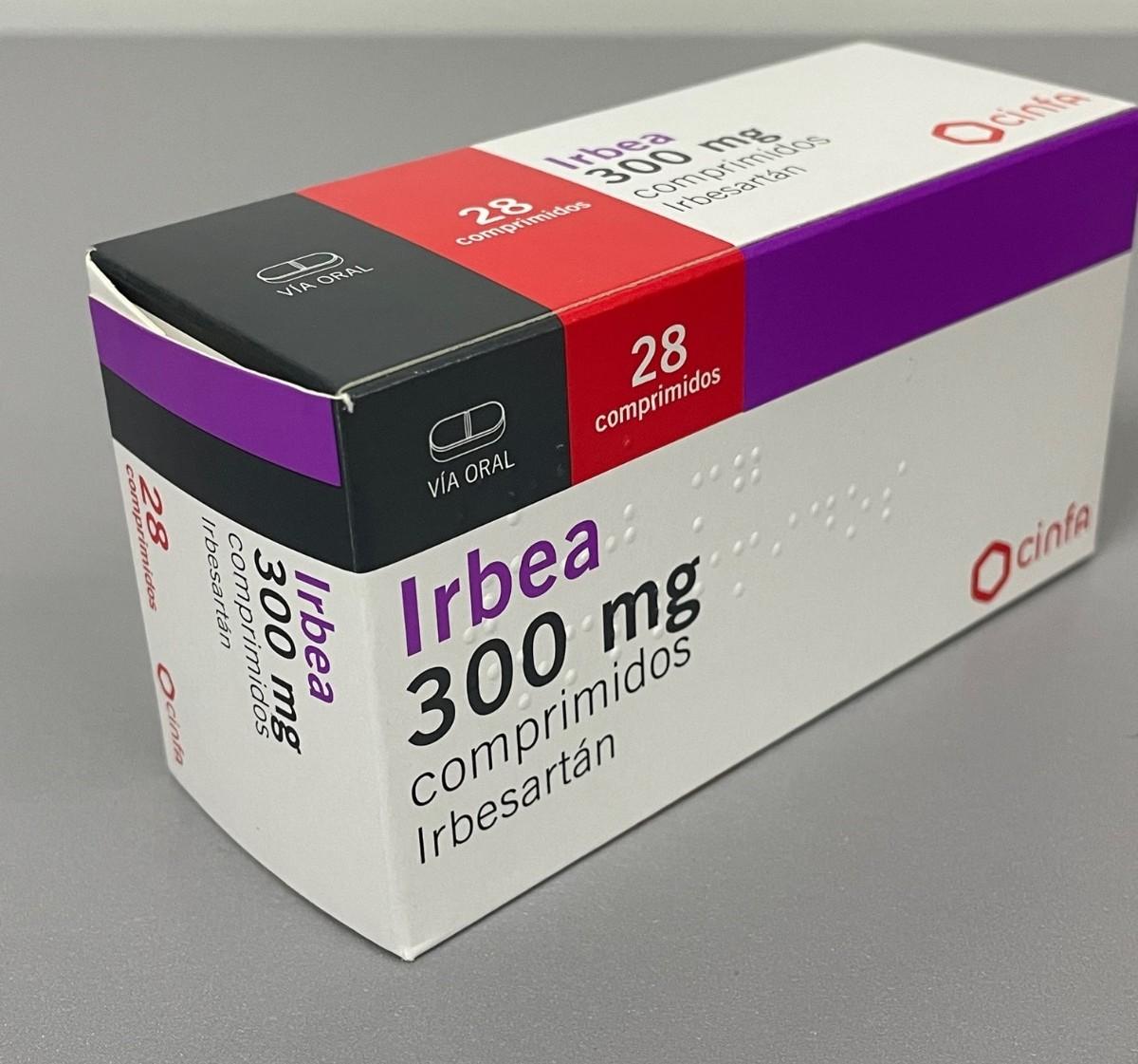 IRBEA * TAB 300 MG X 28 UNIDAD(ES) | CefaMarket